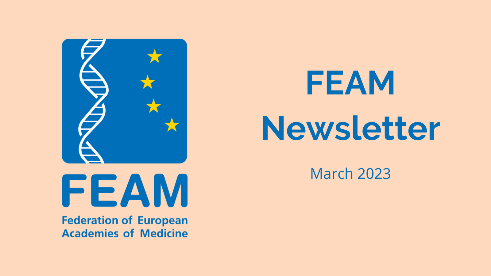 FEAM March newsletter is out | FEAM