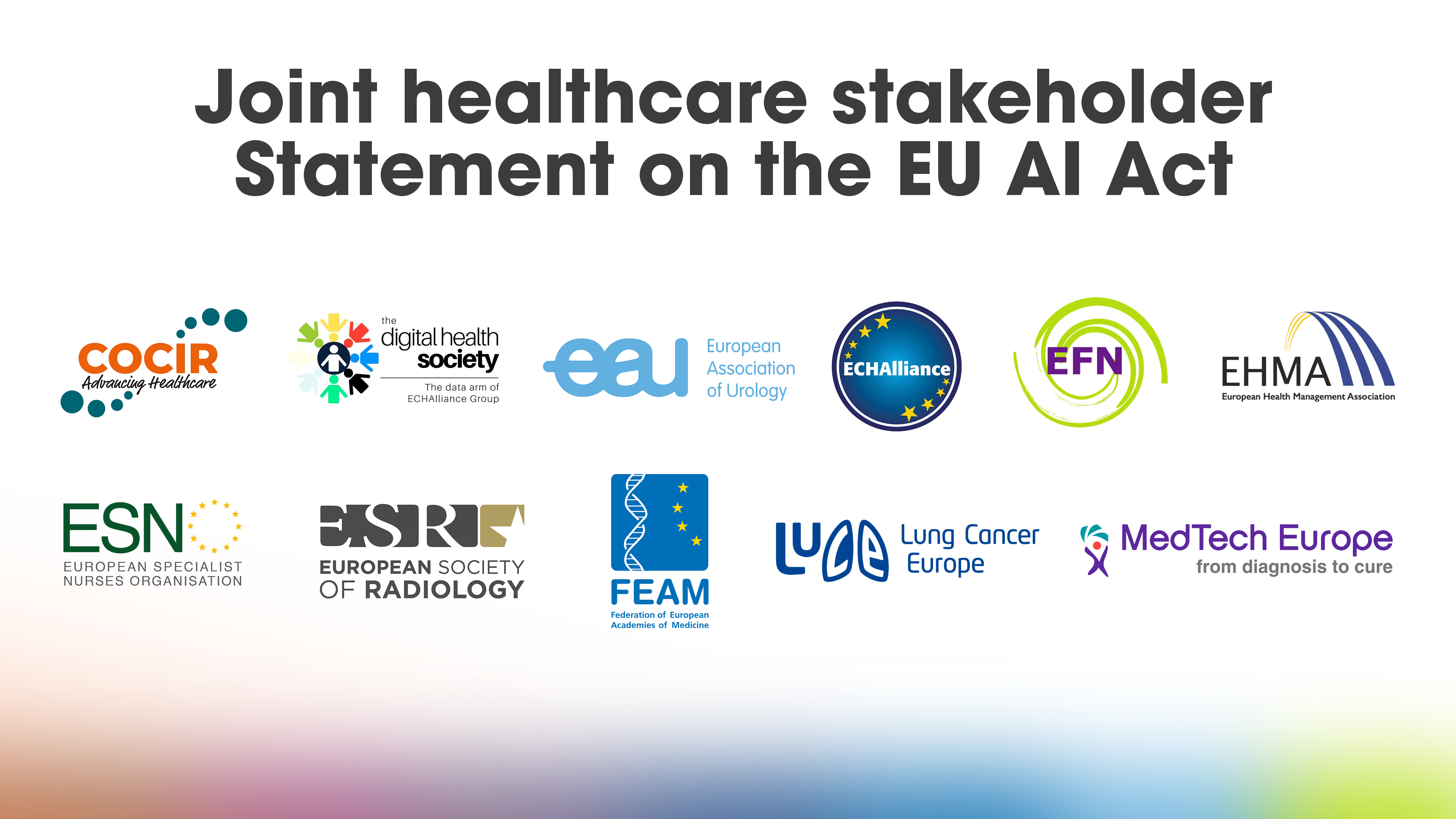 FEAM signs joint healthcare statement on access to innovative ...